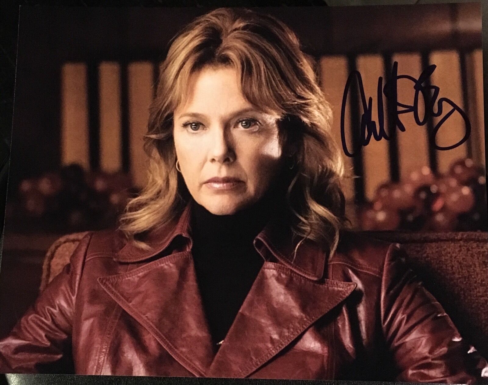 ANNETTE BENING SIGNED AUTOGRAPH CLASSIC VERY RARE INTENSE SCENE 8x10 ...