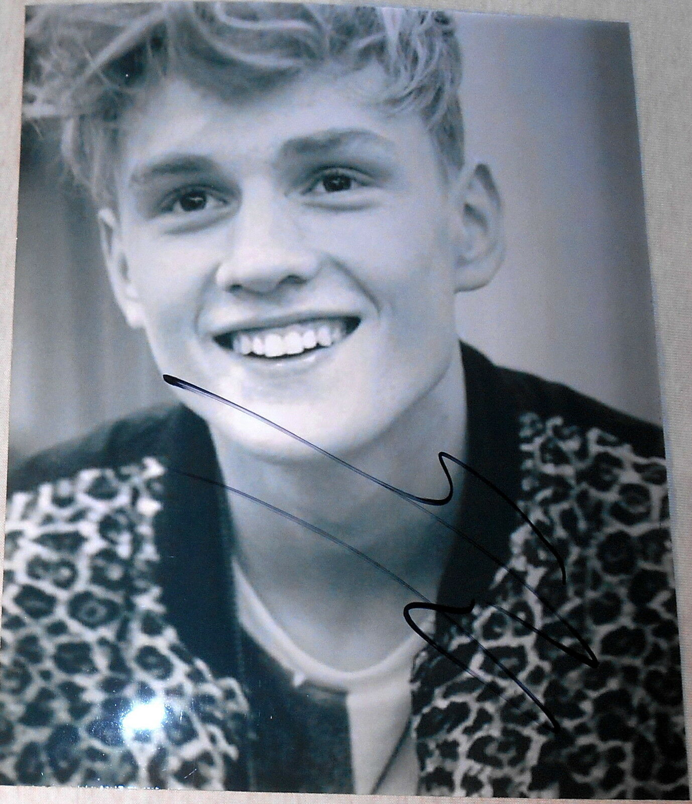TRISTAN EVANS SIGNED AUTOGRAPH "THE VAMPS" SEXY SMILE EYES 8X10 POSE ...