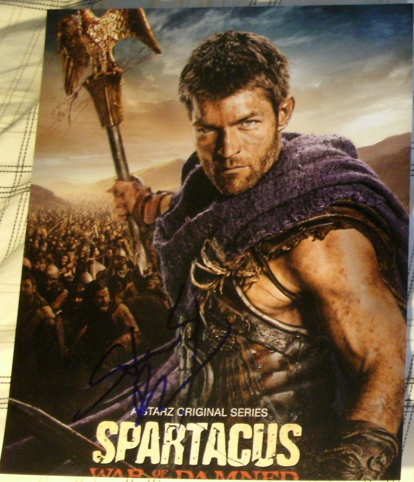 STEVEN S. DEKNIGHT SIGNED AUTOGRAPH "SPARTACUS WAR OF DAMNED" POSTER ...