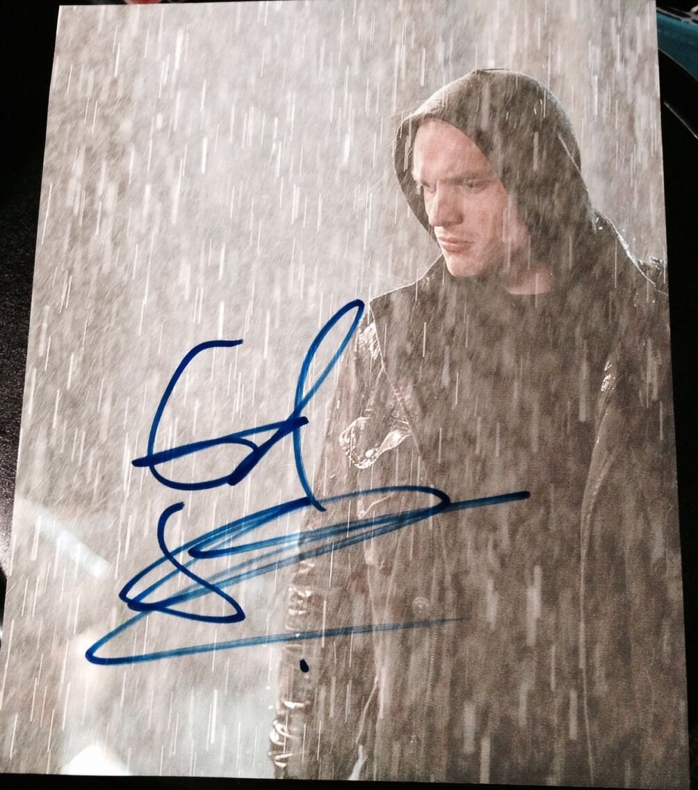 ED SKREIN SIGNED AUTOGRAPH "DEADPOOL" INTENSE RARE RAIN SCENE 8X10 ...