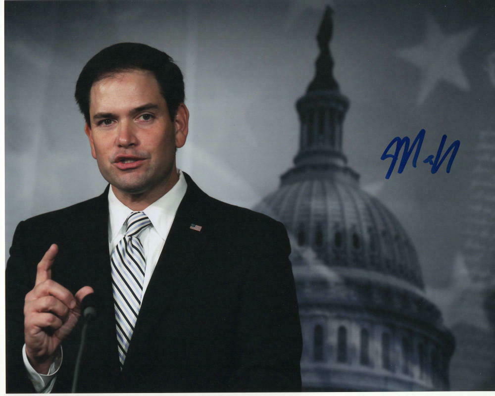 SENATOR MARCO RUBIO SIGNED AUTOGRAPHED 8X10 PHOTO - FLORIDA, DONALD ...