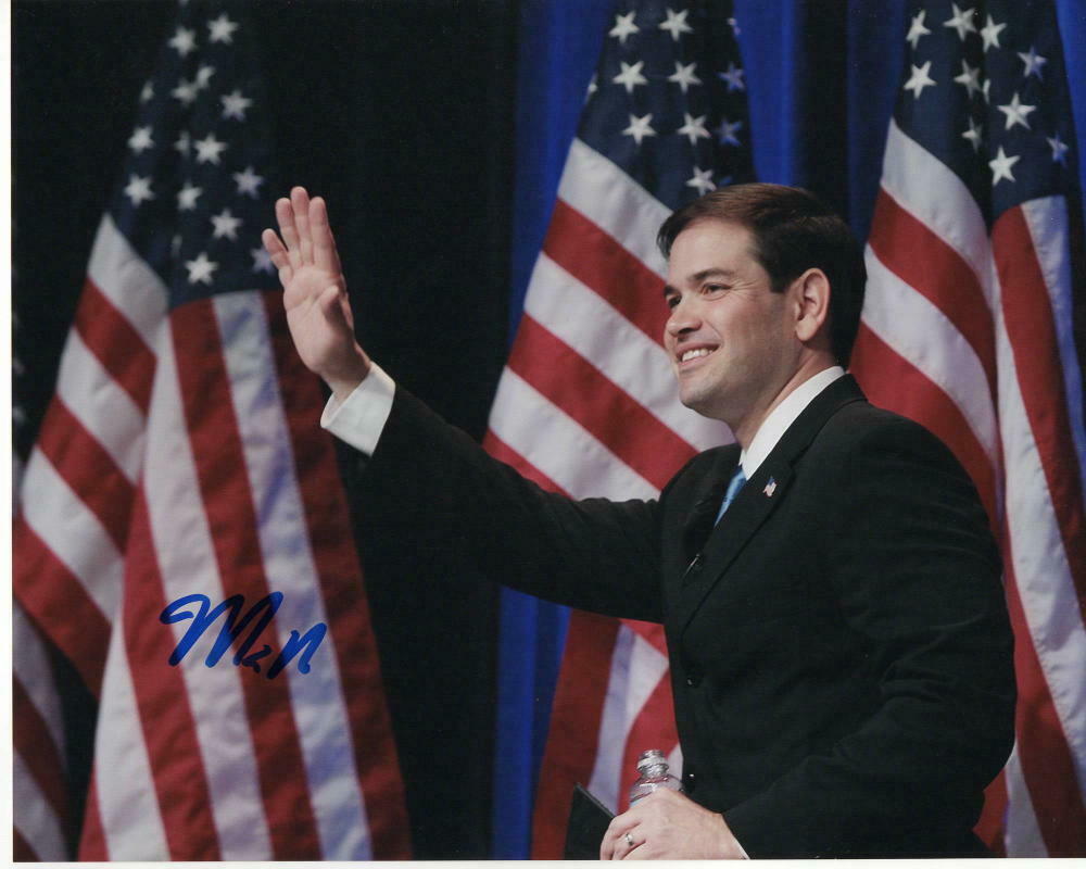 SENATOR MARCO RUBIO SIGNED AUTOGRAPHED 8X10 PHOTO - FLORIDA, DONALD ...