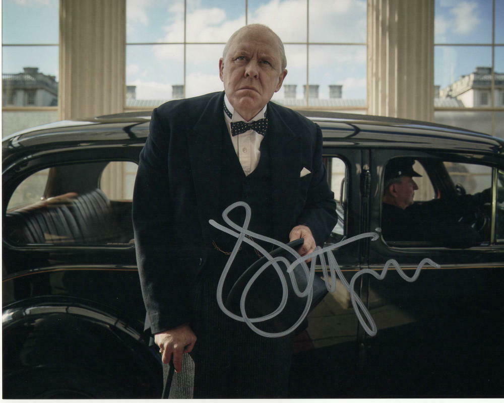 JOHN LITHGOW SIGNED AUTOGRAPH 8X10 PHOTO - WINSTON CHURCHILL, THE CROWN ...