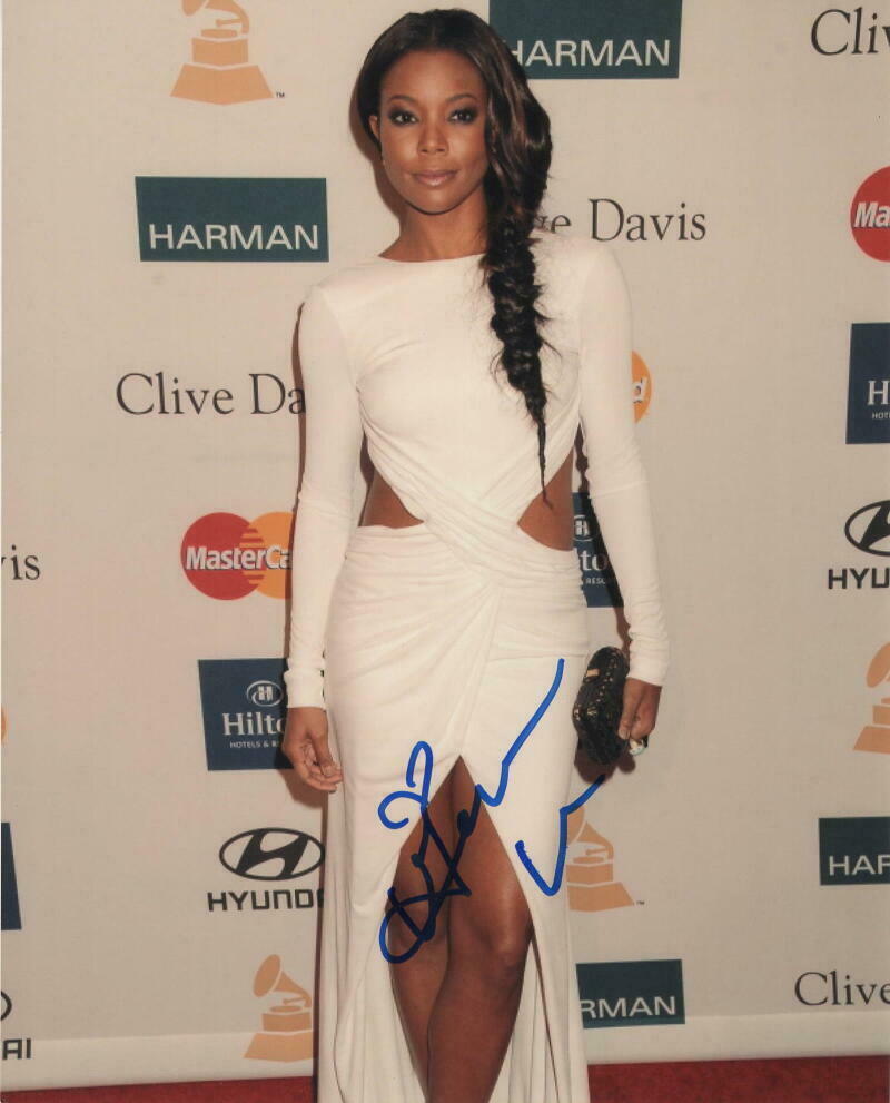 GABRIELLE UNION SIGNED AUTOGRAPH 8X10 PHOTO - SEXY, BEAUTIFUL, DWYANE ...