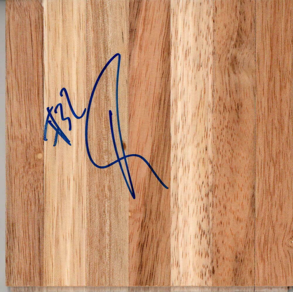 DERRICK CHARACTER SIGNED AUTOGRAPH - PARQUET FLOORBOARD - LOS ANGELES ...