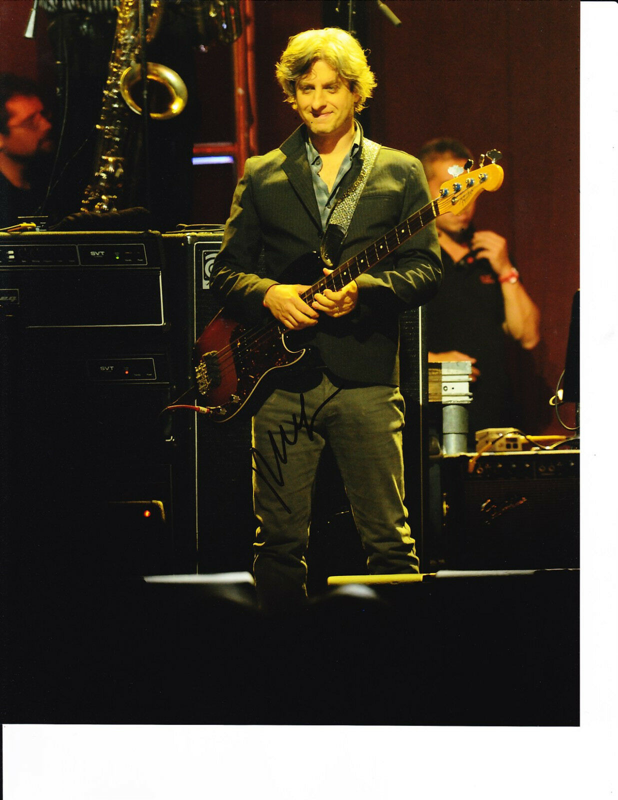 RED HOT CHILI PEPPERS CHAD SMITH SIGNED HITTING CYMBAL 11X14 ...