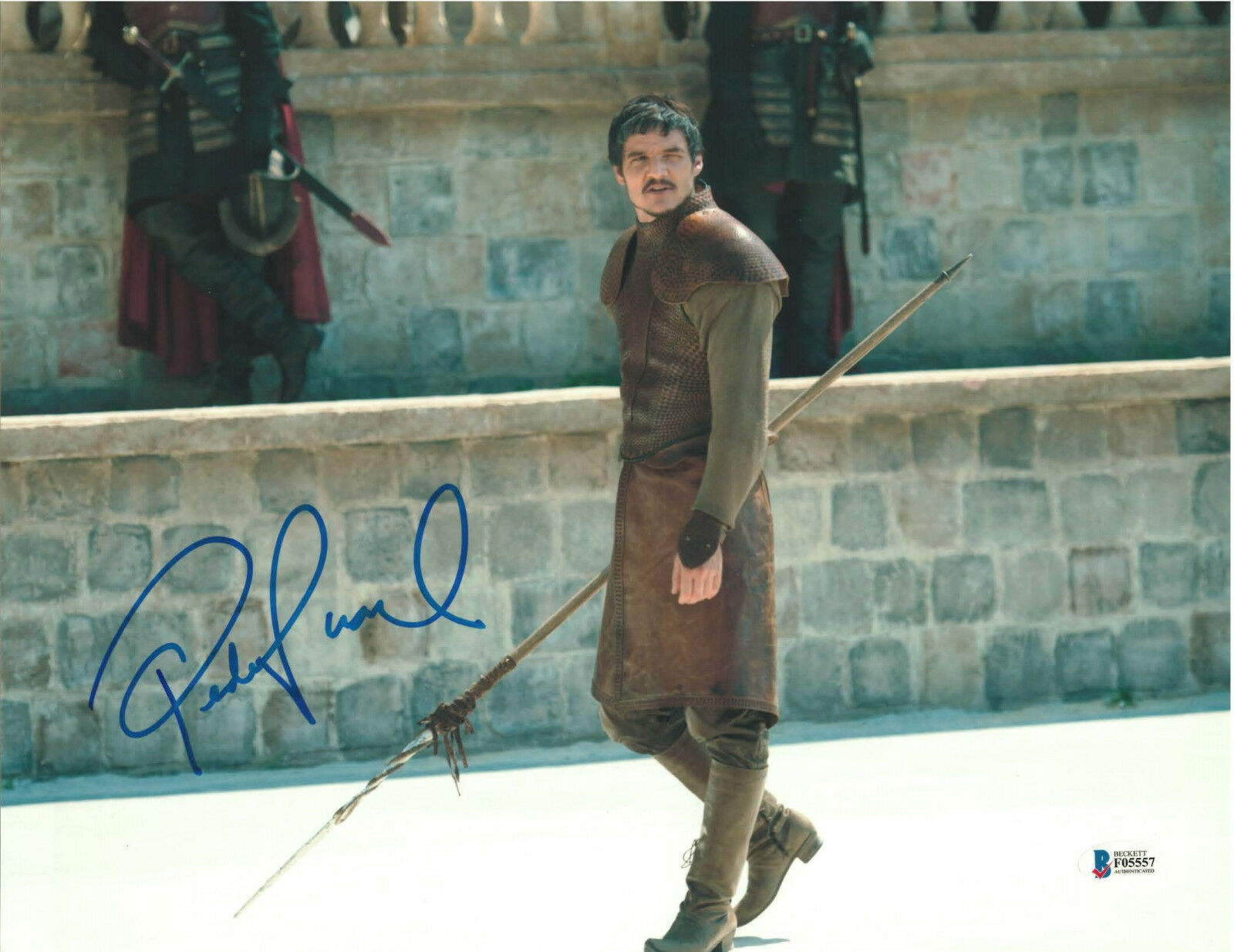 PEDRO PASCAL SIGNED 11X14 PHOTO GAME OF THRONES BECKETT BAS AUTOGRAPH ...