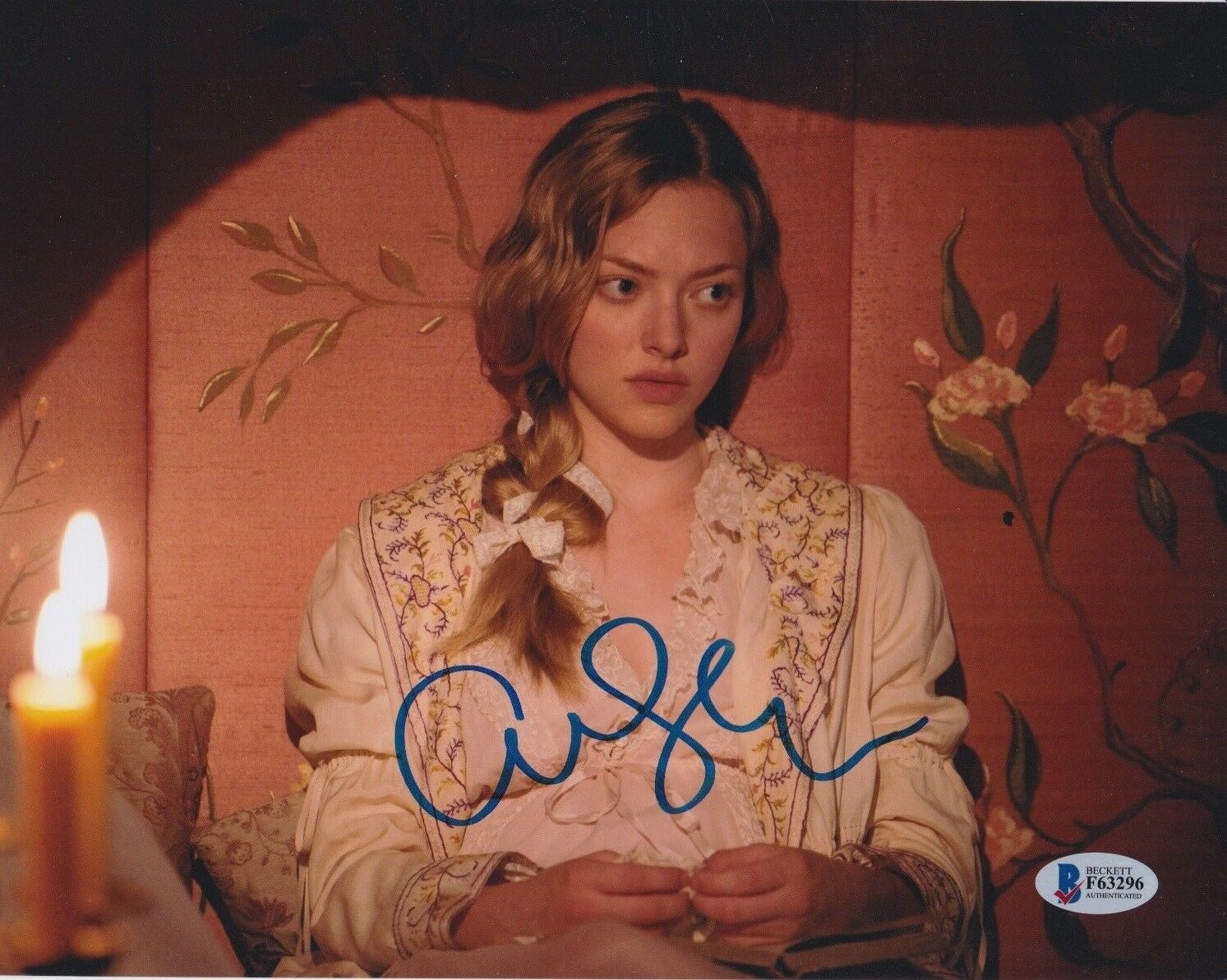AMANDA SEYFRIED SIGNED 8X10 PHOTO LES MISERABLES BECKETT BAS AUTOGRAPH ...