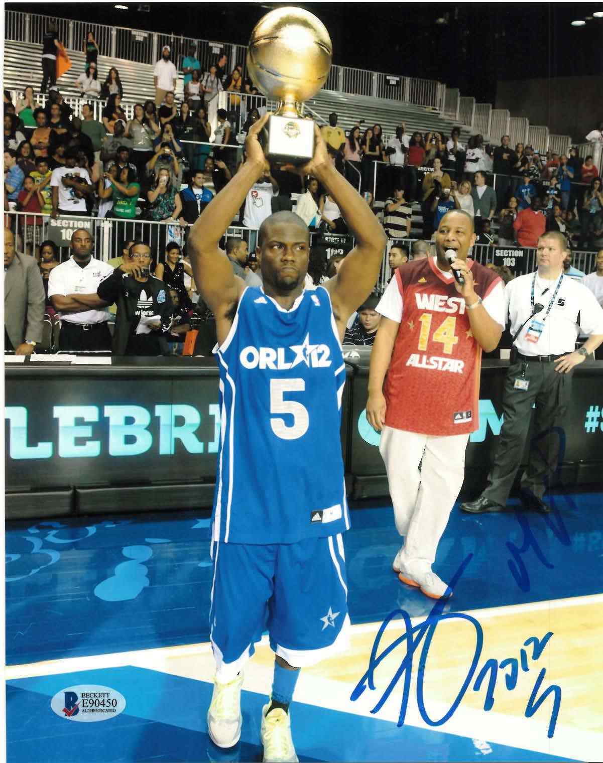 KEVIN HART SIGNED 8X10 PHOTO COMEDIAN THE ROCK BECKETT BAS AUTOGRAPH ...