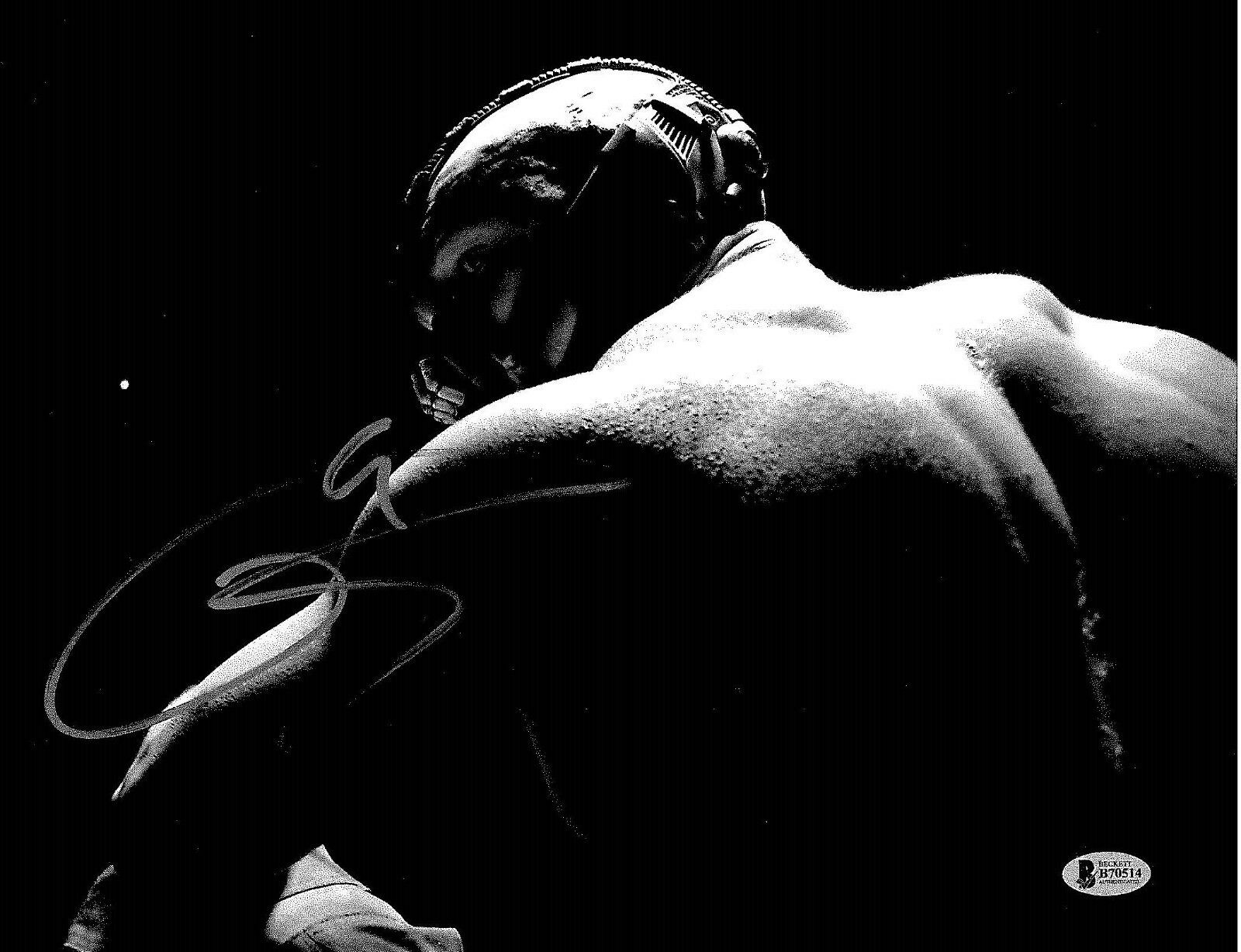 TOM HARDY SIGNED 11X14 PHOTO THE DARK KNIGHT RISES BECKETT BAS ...
