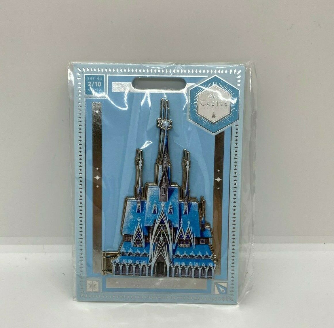 IN HAND FROZEN CASTLE PIN – DISNEY CASTLE COLLECTION - LIMITED RELEASE ...