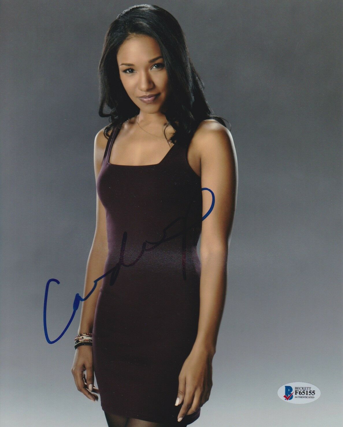 CANDICE PATTON SIGNED 8X10 PHOTO THE FLASH BECKETT BAS AUTOGRAPH AUTO ...