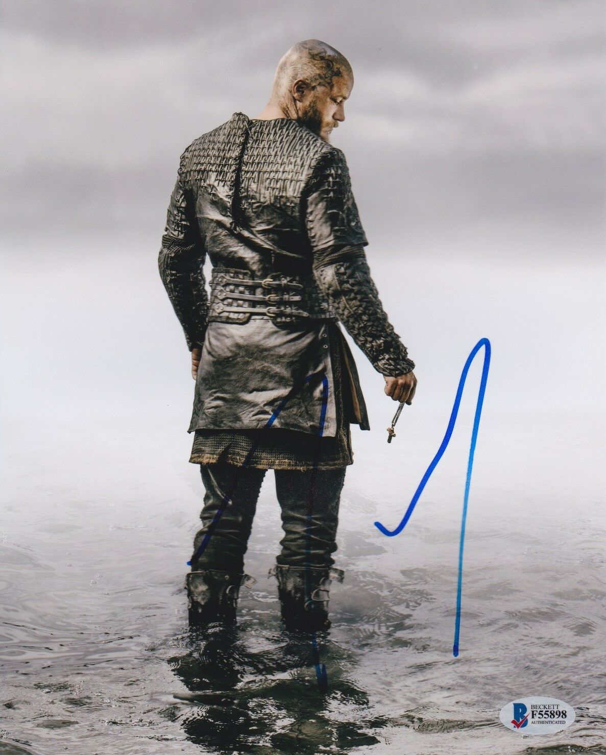 TRAVIS FIMMEL SIGNED 8X10 PHOTO VIKINGS BECKETT BAS AUTOGRAPH AUTO COA ...