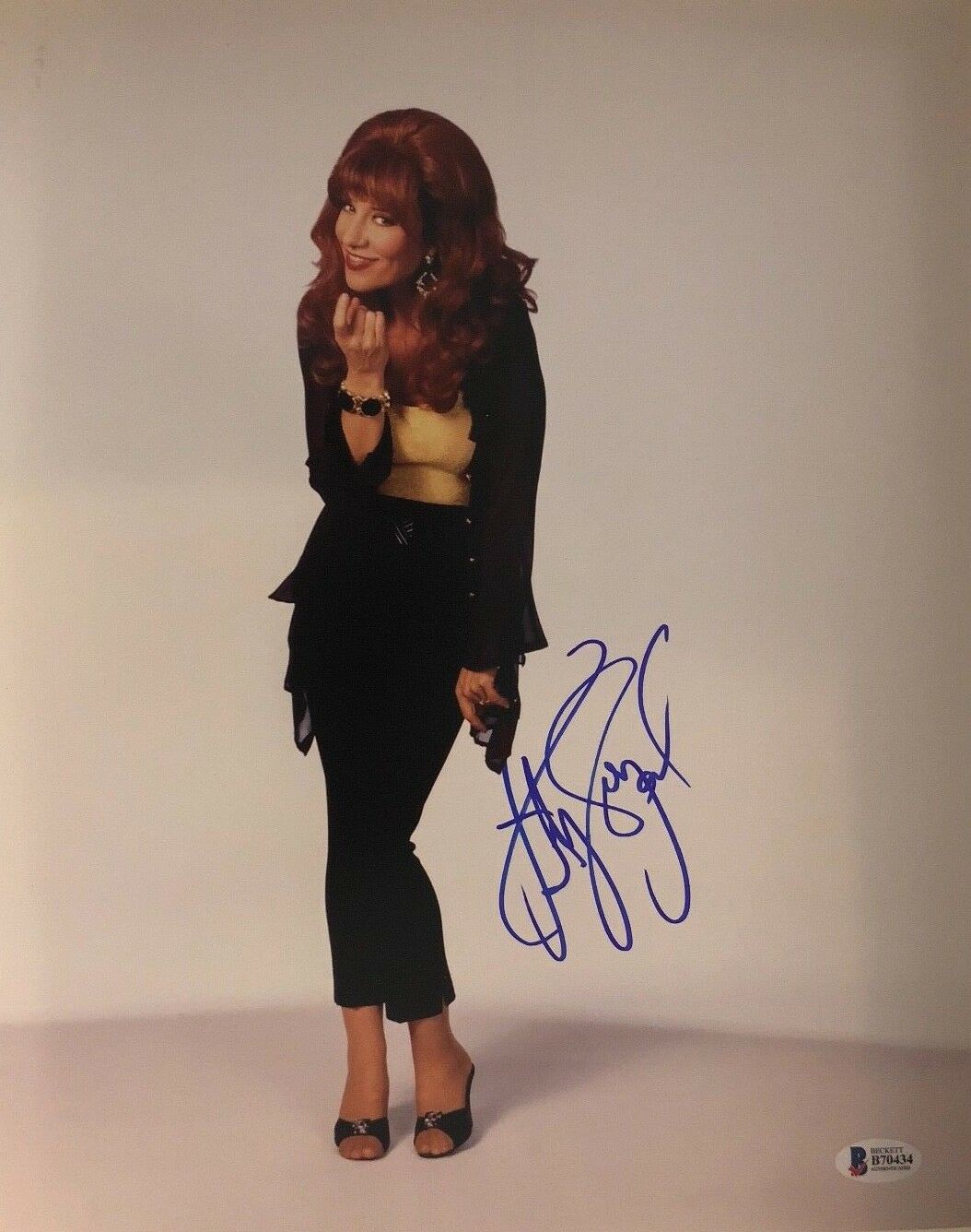 KATEY SAGAL SIGNED 11X14 PHOTO MARRIED WITH CHILDREN BECKETT BAS ...