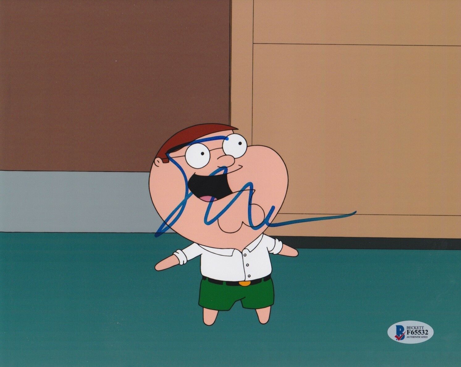 SETH MACFARLANE SIGNED 8X10 PHOTO FAMILY GUY BECKETT BAS AUTOGRAPH AUTO ...