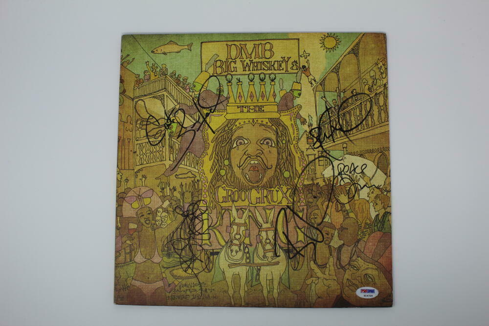 DAVE MATTHEWS BAND (X5) SIGNED AUTOGRAPH ALBUM VINYL RECORD - BIG ...
