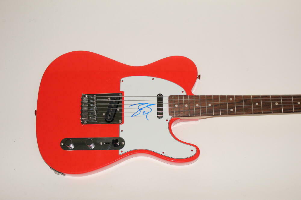 ZAC BROWN SIGNED AUTOGRAPH FENDER ELECTRIC TELECASTER GUITAR - BAND ...