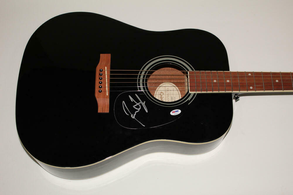 JAMES TAYLOR SIGNED AUTOGRAPH GIBSON EPIPHONE ACOUSTIC GUITAR - SWEET ...