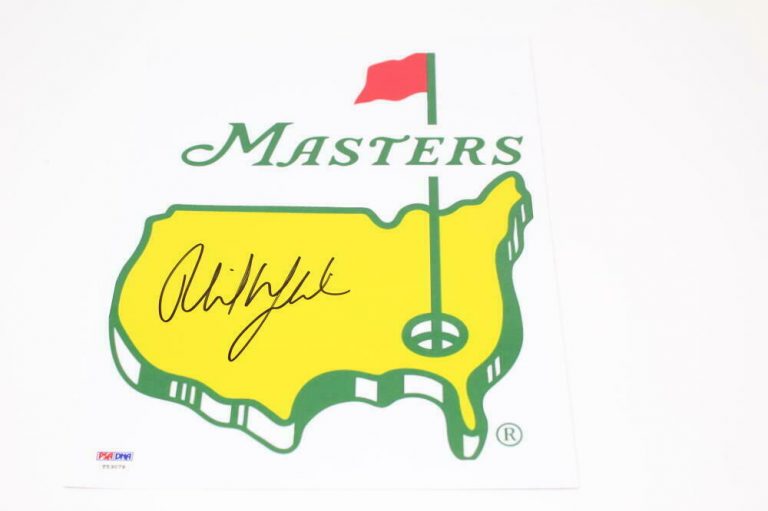 PHIL MICKELSON SIGNED AUTOGRAPH 8x10 PHOTO - 2004 2006 2010 MASTERS ...