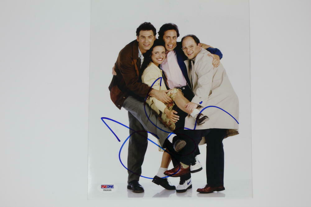 JERRY SEINFELD SIGNED AUTOGRAPH 8x10 PHOTO - TV LEGEND, MICHAEL ...