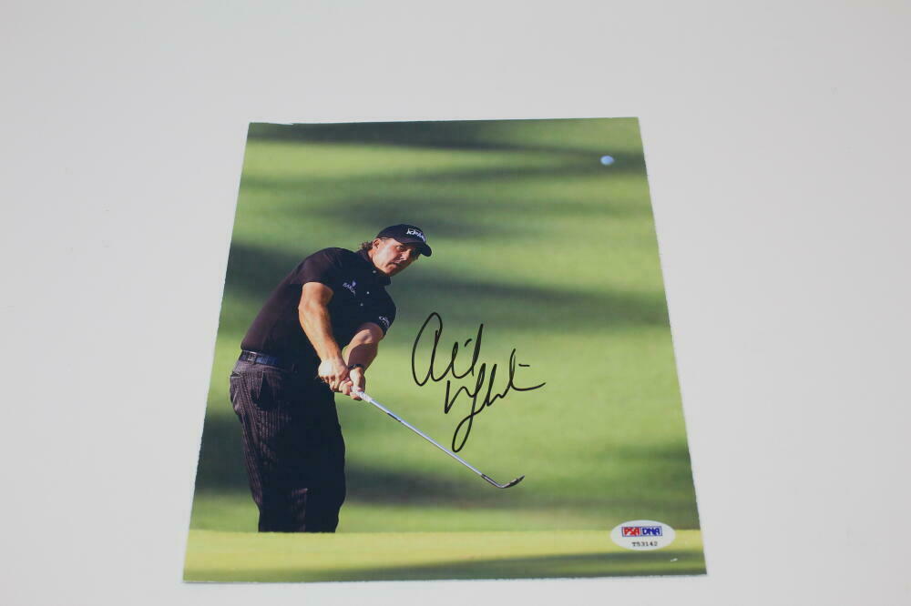 PHIL MICKELSON SIGNED AUTOGRAPH 8x10 PHOTO - MASTERS PGA BRITISH OPEN ...
