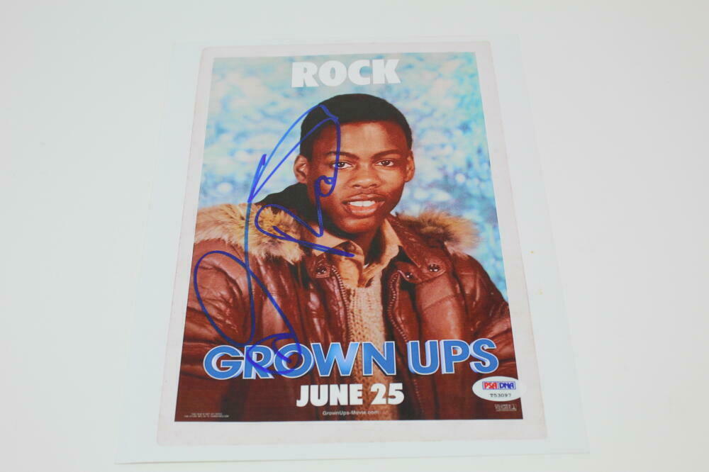CHRIS ROCK SIGNED AUTOGRAPH 8x10 PHOTO - GROWN UPS, THE LONGEST YARD ...