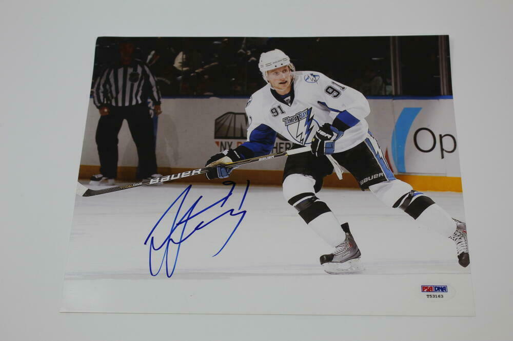 STEVEN STAMKOS SIGNED AUTOGRAPH 8x10 PHOTO - TAMPA BAY LIGHTNING ...