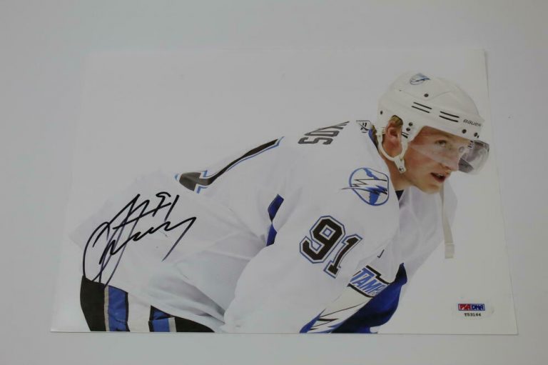 STEVEN STAMKOS SIGNED AUTOGRAPH 8x10 PHOTO - TAMPA BAY LIGHTNING ALL ...