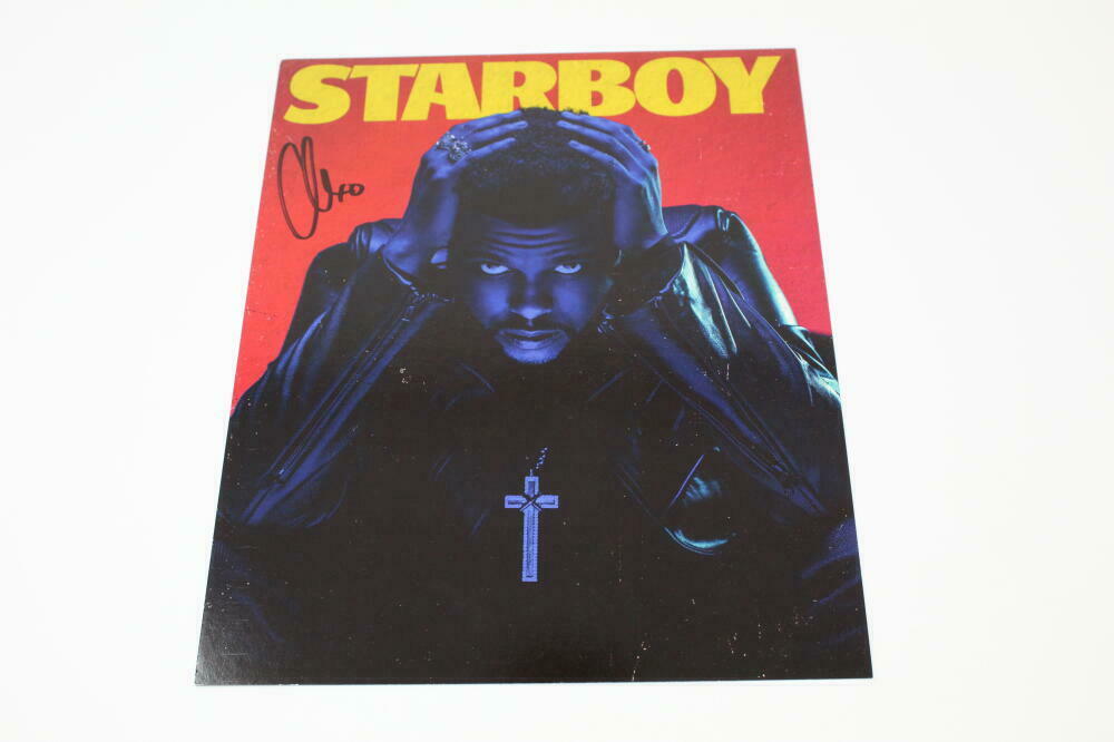 THE WEEKND SIGNED AUTOGRAPH STARBOY 8X10 PHOTO - KISS LAND, AFTER HOURS ...