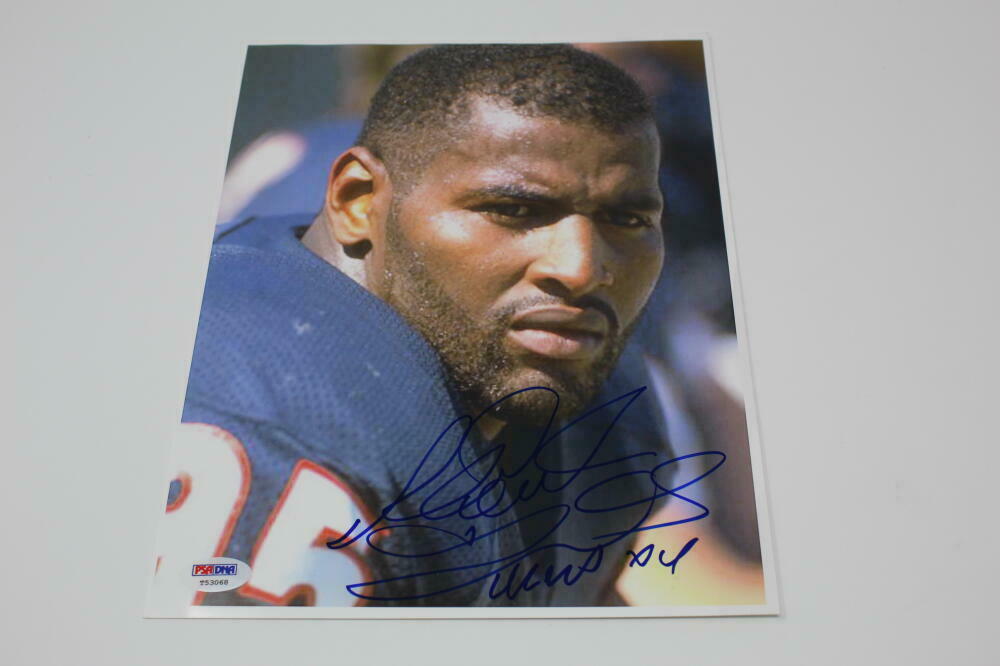 RICHARD DENT SIGNED AUTOGRAPH 8x10 PHOTO - CHICAGO BEARS, SB CHAMPION ...