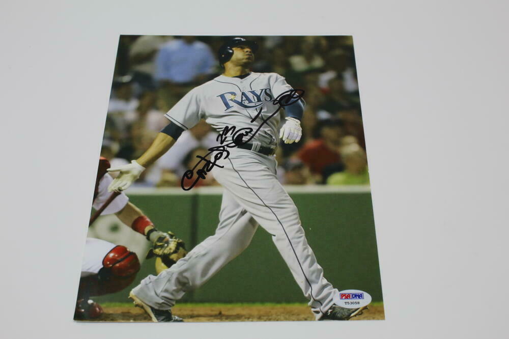 CARLOS PENA SIGNED AUTOGRAPH 8x10 PHOTO - TAMPA BAY RAYS ALL-STAR ...