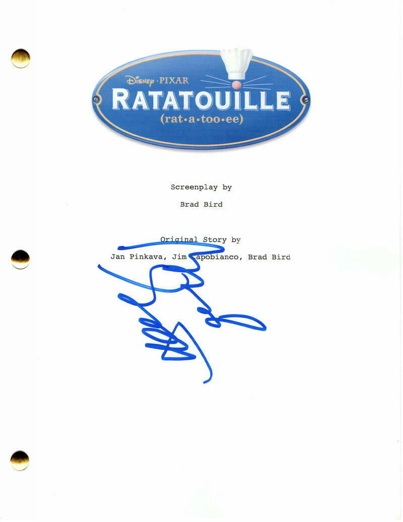 BRAD GARRETT SIGNED AUTOGRAPH RATATOUILLE MOVIE SCRIPT - EVERYBODY ...