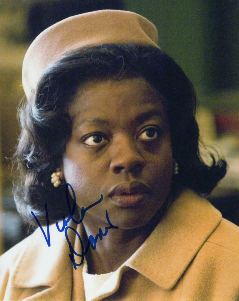 VIOLA DAVIS SIGNED AUTOGRAPH 8X10 PHOTO - SUICIDE SQUAD MA RAINEY'S ...