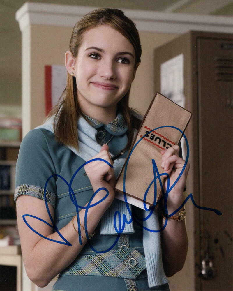 EMMA ROBERTS SIGNED AUTOGRAPH 8X10 PHOTO - AHS, WE'RE THE MILLERS ...