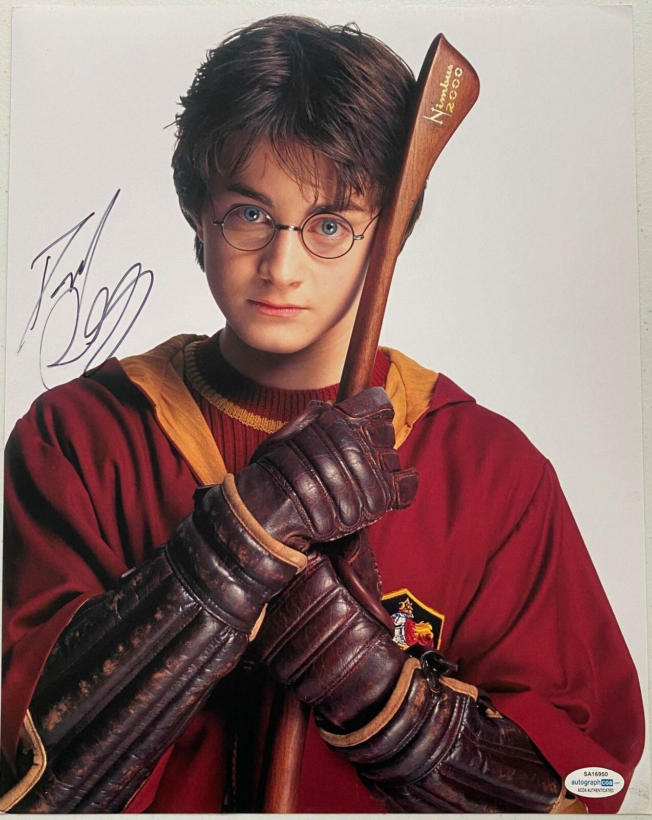 Daniel Radcliffe "Harry Potter" AUTOGRAPH Signed 11x14 Photo C ACOA ...