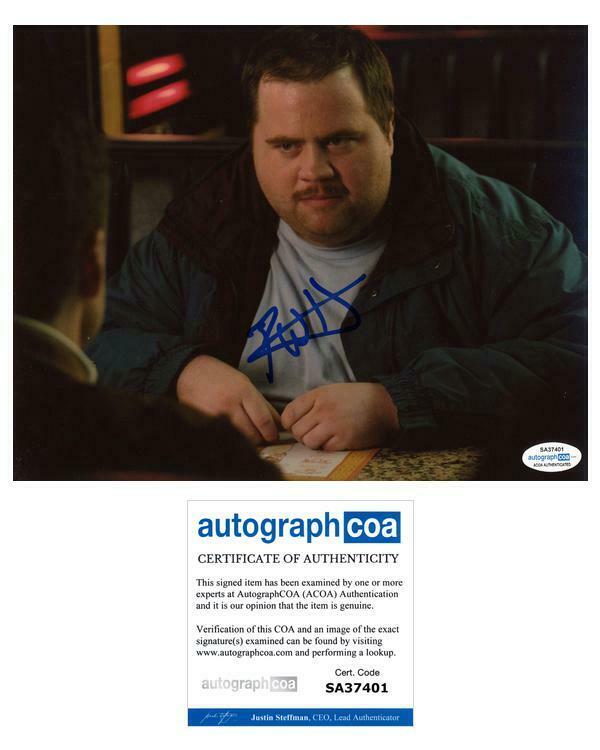 Paul Walter Hauser I Tonya Autograph Signed Shawn 8x10 Photo Acoa