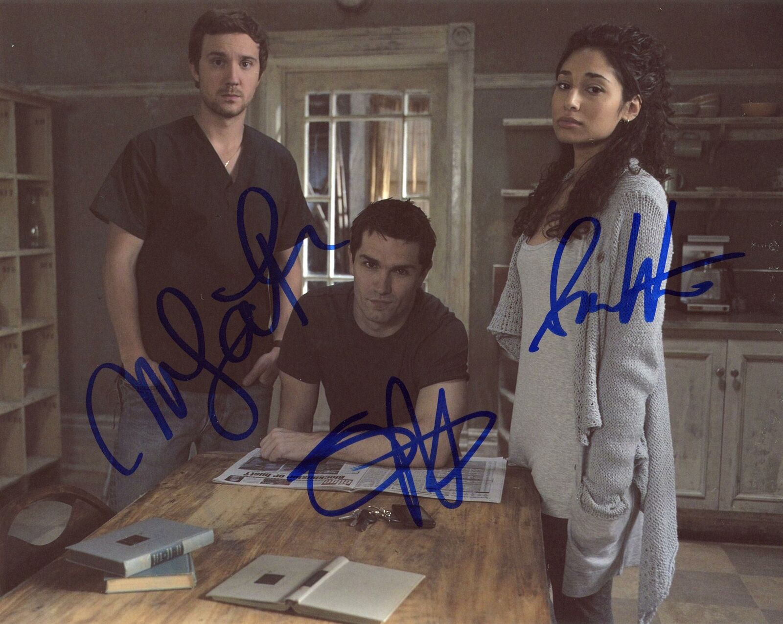 "Being Human" Cast AUTOGRAPHS Signed 8x10 Photo ACOA Collectible ...