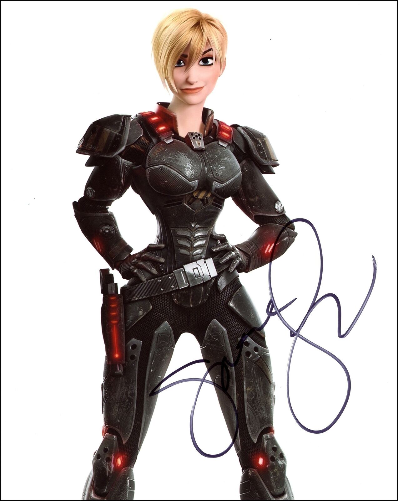 Jane Lynch "Wreck-It Ralph" AUTOGRAPH Signed 'Calhoun' 8x10 Photo ACOA ...