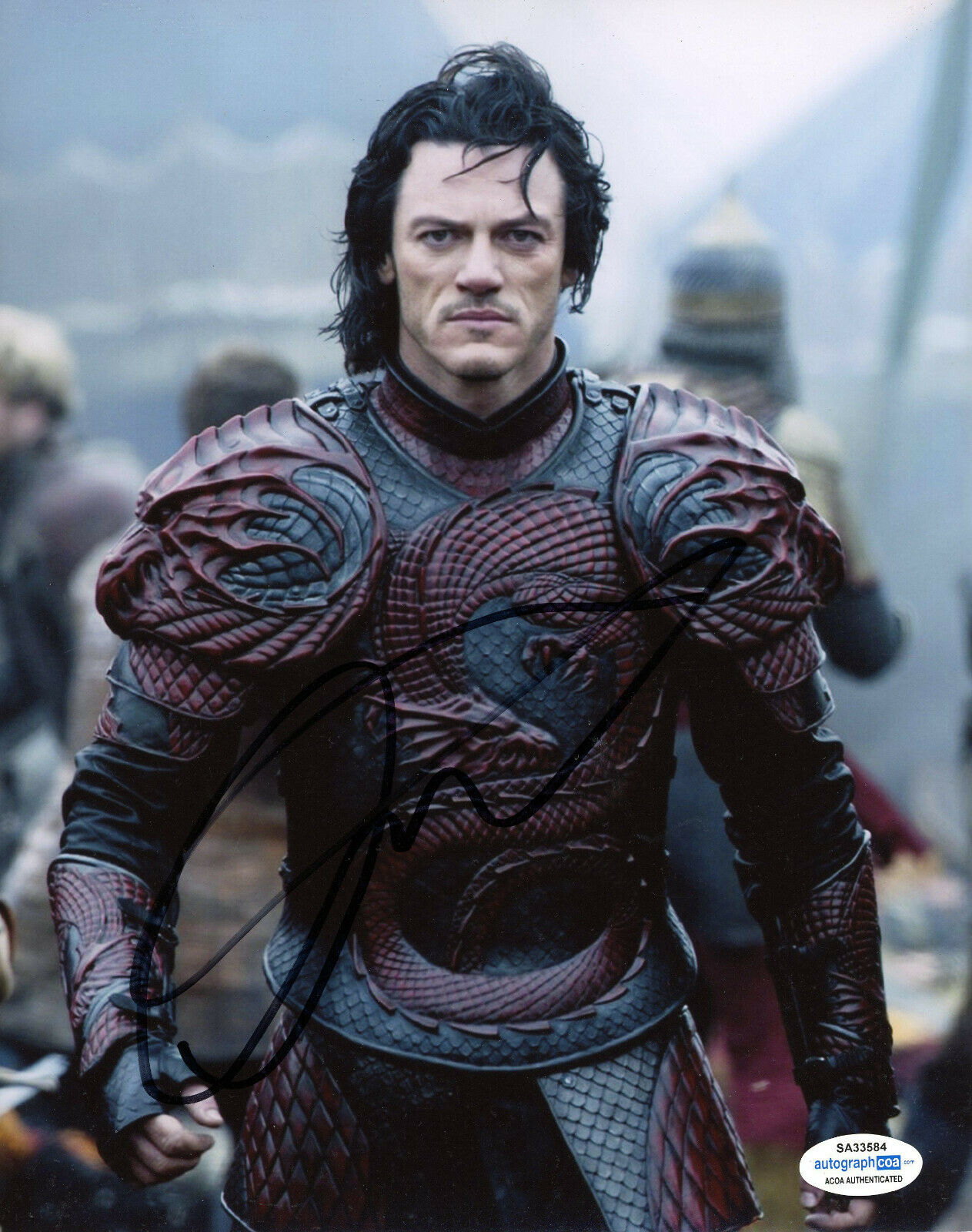 Luke Evans "Dracula Untold" AUTOGRAPH Signed 'Vlad' 8x10 Photo ACOA ...