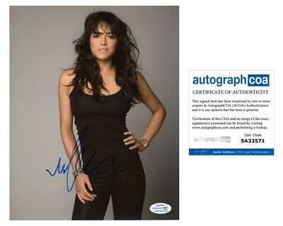 Michelle Rodriguez "Avatar" AUTOGRAPH Signed 8x10 Photo B ACOA ...