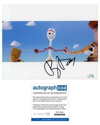 Tony Hale "Toy Story 4" AUTOGRAPH Forky Signed 8x10 Photo B ACOA ...
