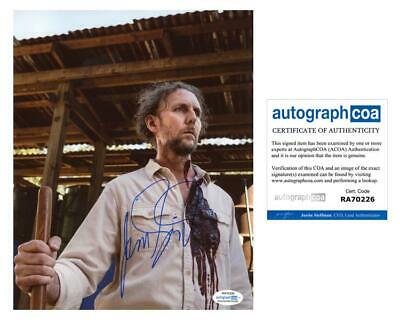 Jayson Warner Smith "The Walking Dead" AUTOGRAPH Signed 8x10 Photo ACOA ...