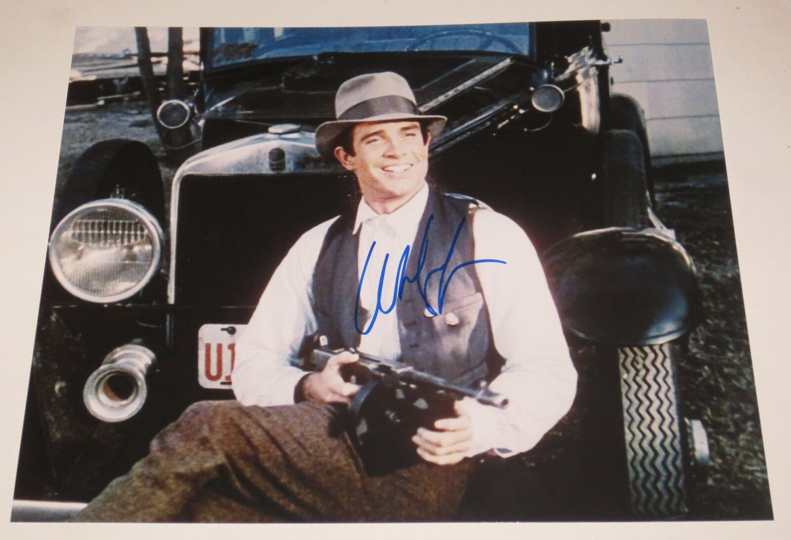 WARREN BEATTY BONNIE AND CLYDE SIGNED 8X10 PHOTO AUTOGRAPH COA B ...