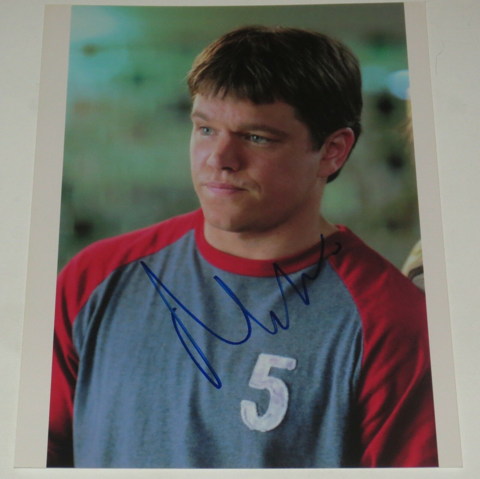 MATT DAMON SIGNED 8X10 PHOTO AUTOGRAPH BOURNE OCEANS OSCAR WINNER PROOF ...