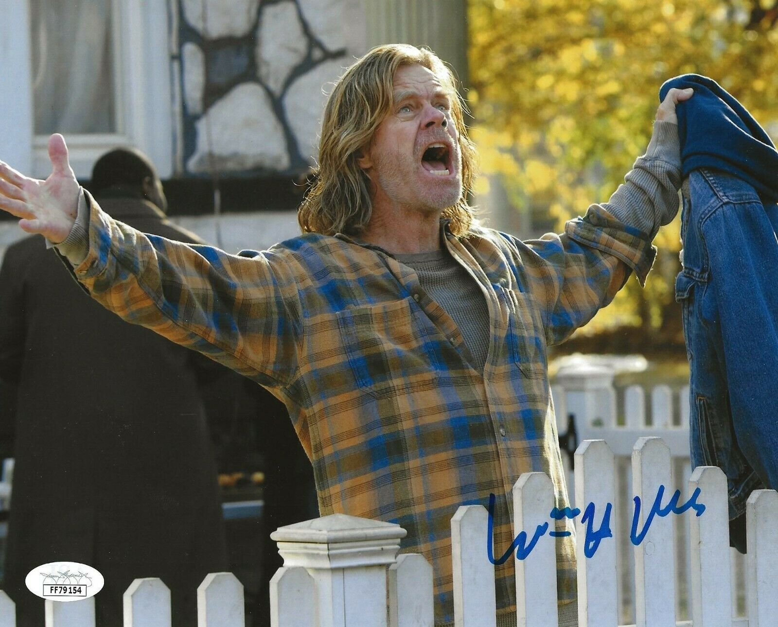 William H. Macy signed Shameless 8x10 photo Frank Gallagher autographed ...