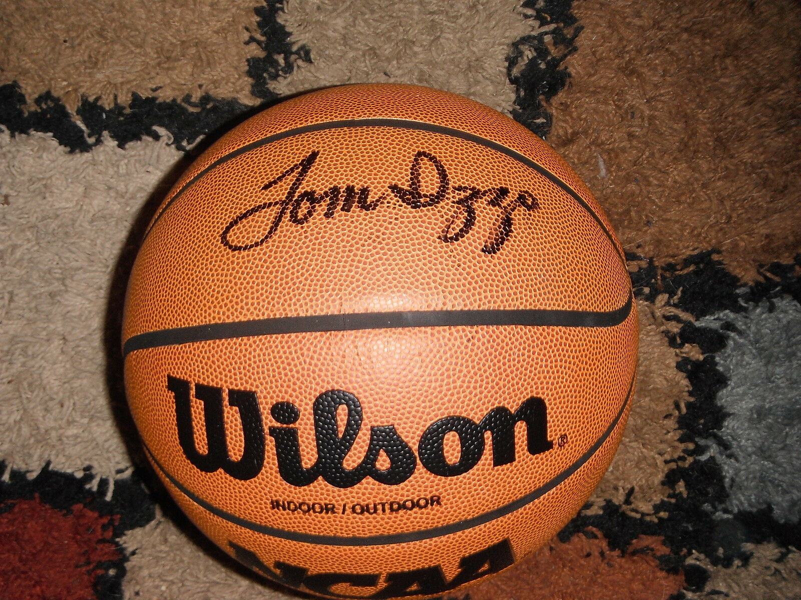 MICHIGAN STATE SPARTANS TOM IZZO SIGNED WILSON BALL Collectible ...