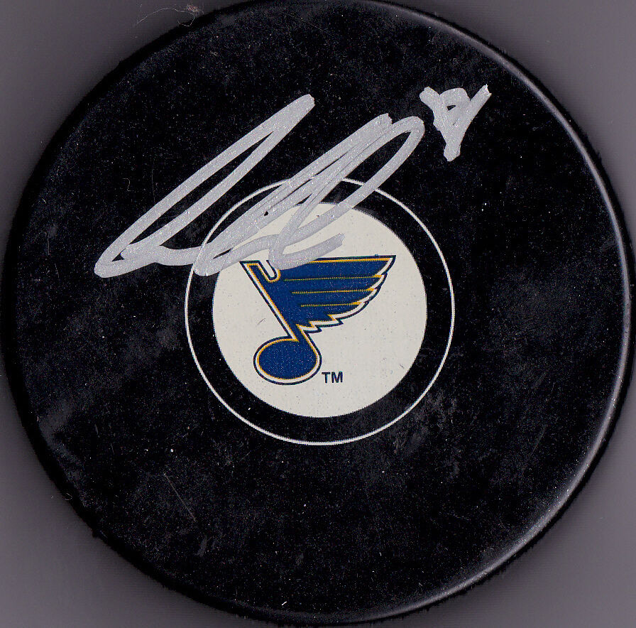 Ian Cole signed autographed St Louis Blues hockey puck w/COA ...
