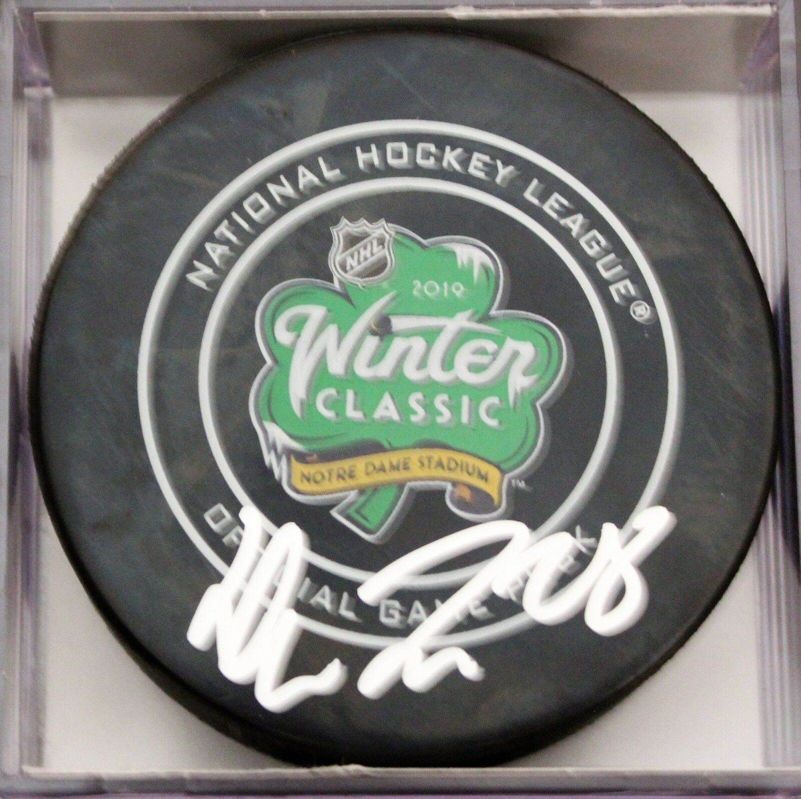 Henri Jokiharju Signed 2019 Blackhawks Winter Classic Official Game ...