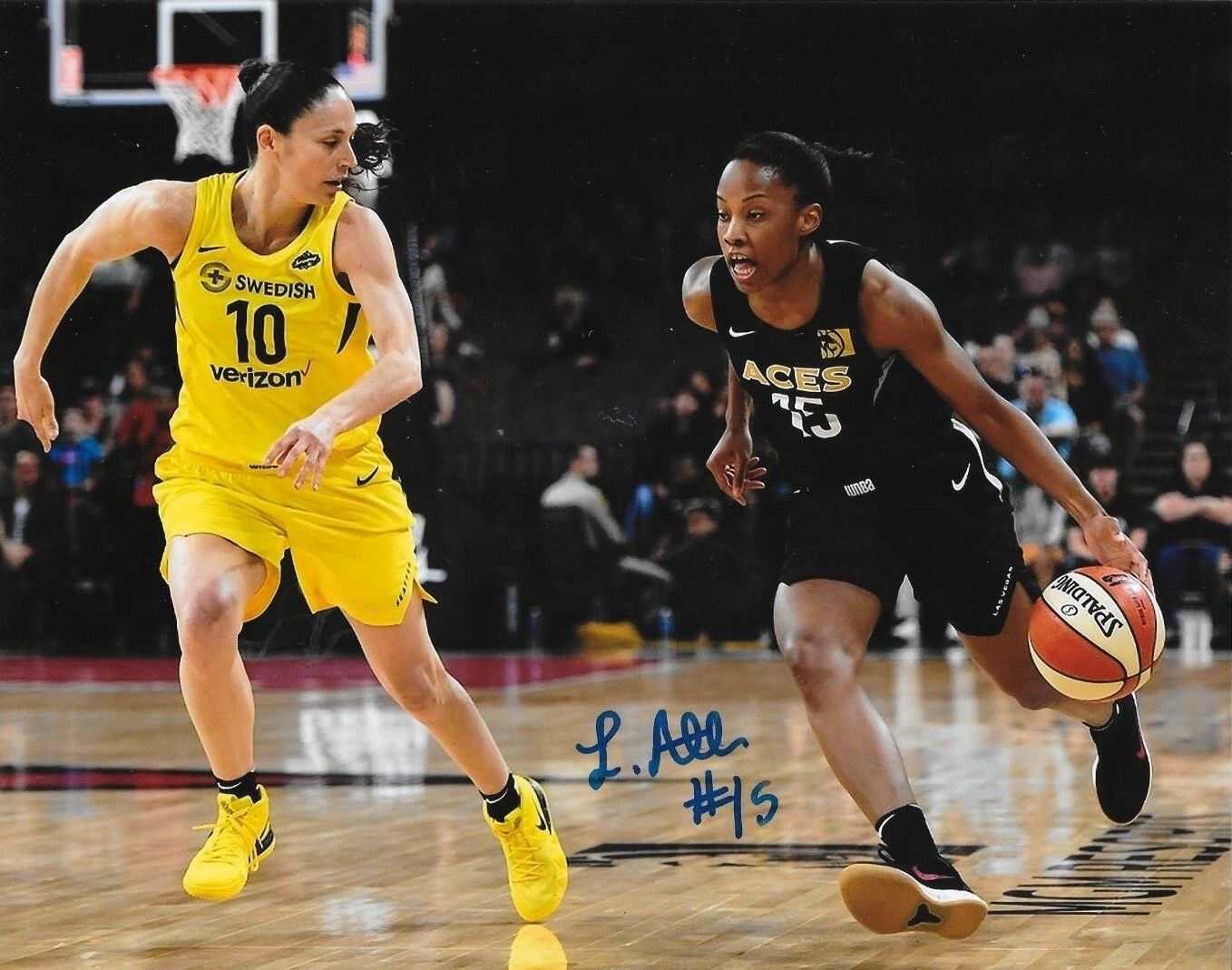 Lindsay Allen signed Las Vegas Aces 8x10 photo autographed WNBA ...