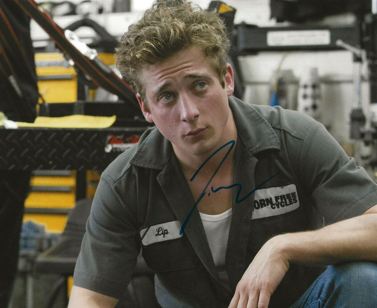 Jeremy Allen White signed Shameless 8x10 photo autographed Lip ...